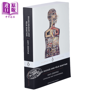 德勒兹 反俄狄浦斯 福柯序言 Anti Oedipus Capitalism and Schizophrenia 英文原版 Gilles Deleuze
