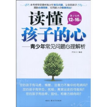 读懂孩子的心:青少年常见问题心理解析【正版图书，放心下单】