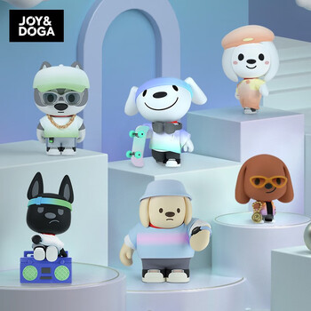 【JOY&DOGAJOY&DOGA X 芥么 Youth Trends系列盲盒公仔手办套装】JOY&DOGA X 芥么 Youth Trends系列盲盒公仔手办套装【行情 报价 价格 评测】-京东