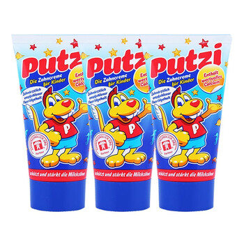 宝儿滋（paul-dent）德国进口 儿童牙膏 清新口气 宝宝含氟牙膏 1-7岁 水果味 50ml 含钙款 3支【图片 价格 品牌 报价】-京东