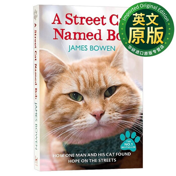 一只名叫鲍勃的流浪猫 英文原版 A Street Cat Named Bob 电影原著小说