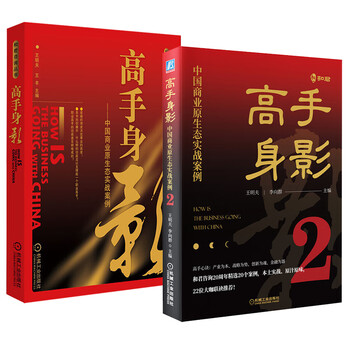 正版 高手身影1+2全套2册知识精英商学思想和商业案例学习+中国商业原生态实战案例王明夫 李向群
