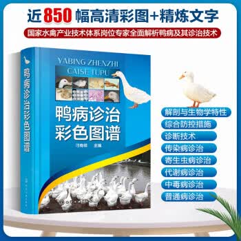 鸭病诊治彩色图谱 刁有祥 化学工业出版社 9787122396662