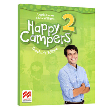 【中图原版】麦克米伦Macmillan7-12岁少儿小学教辅教案教师指导用书Happy camper
