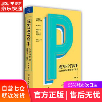 【正版图书】成为PPT高手:从思维开始重塑PPT能力 马馺 中国友谊出版公司