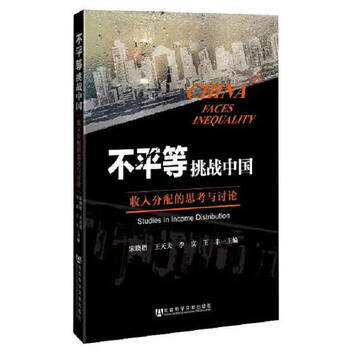 不平等挑战中国收入分配的思考与讨论 宋晓梧　等主编