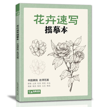 花卉速写描摹本
