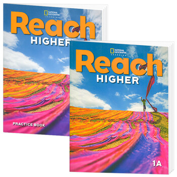 原版进口美国国家地理Reach Higher Student 1A学生用书+练习册套装美国小学主流教材reachhigher教材自学
