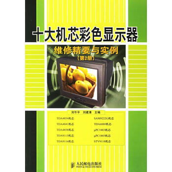 十大机芯彩色显示器维修精要与实例【正版图书】