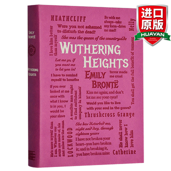 英文原版 呼啸山庄 Word Cloud Classics Wuthering Heights