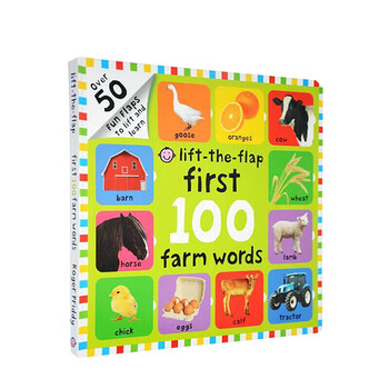 【正版书籍】宝宝的农场词汇图解词典 First 100 Farm Words