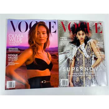Vogue杂志 美国英文英语时尚潮流期刊 2022年期第一期第二期
