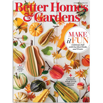 【单期可选】Better Homes And Gardens 美国美好住宅与庭园 2021月刊 2021年10月刊