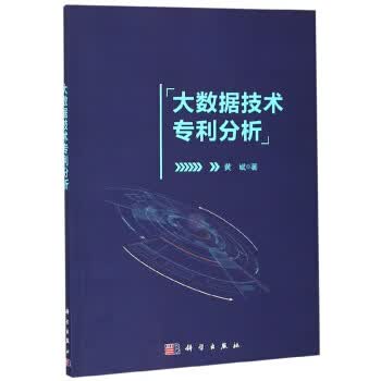 大数据技术专利分析【正版图书】