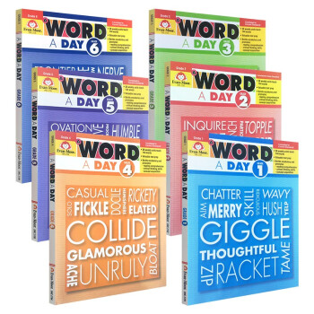 天天学单词 完整版 6册套装 A Word A Day TE Set