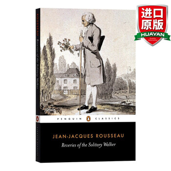 Reveries of the Solitary Walker Jean-Jacques Rousseau 英文原版 一个孤独漫步者的遐想 卢梭 英文版 进口英语原版书籍