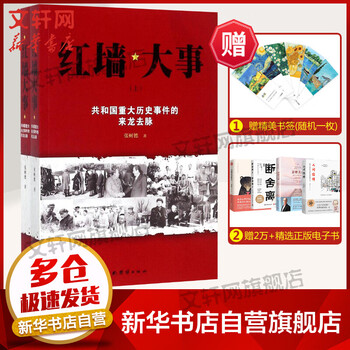【正版包邮】红墙大事 张树德 著 历史书籍 畅销书 中国通史 中国历史类书 通史读本 中国近代史古代史 团结出版社 新华书店官网正版