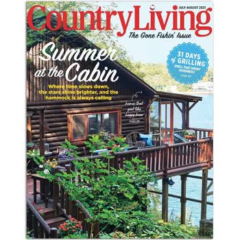 【单期可选】Country Living 乡村生活 2021年月刊 美国家居设计软装饰品杂志 2021年7/8月合刊