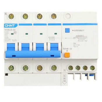 【正泰NXBLE-32 4P D25 30mA 6kA】正泰 CHNT TP 断路器D型710061000000527 空气开关 带漏电保护 过载动力型NXBLE-32 4P D25 30mA ...