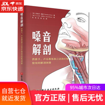 【正版图书】嗓音解剖 : 供歌手、声乐教练和言语治疗师使用的解剖图册 西奥多·戴蒙,G.大卫·布朗 北京科学技术