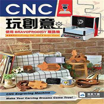 CNC玩创意: 使用BRAVOPRODIGY雕铣机 21 许雅婷 任阳企业进口原版