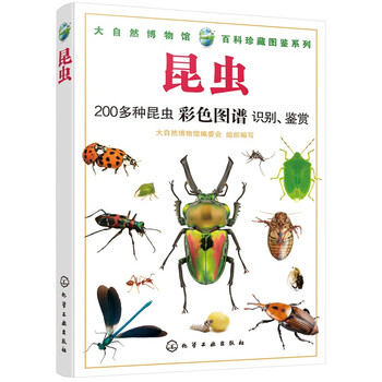 正版大自然博物馆·百科珍藏图鉴系列--蝴蝶 化学工业出版社 昆虫