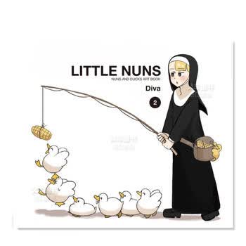 【】Diva插画作品集 2 LITTLE NUNS NUNS AND DUCKS ART BOOK 2日文原版图书书籍插画集