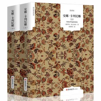 安娜卡列尼娜书（上下册）托尔斯泰原著中文版 完整版无删减全译本 初高中学生课外阅读世界经典文学名著