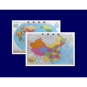 中国、世界地图—地理普及版
