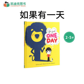 【5月23日】【凯迪克海淘书】2-5岁 FOR JUST ONE DAY  如果有一天  英文原版绘本 英语启蒙 英文原版