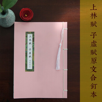 上林赋临摹字帖硬笔全篇楷书钢笔毛笔长卷练字帖练字成年周生如故 上林赋（4184字，无译文）