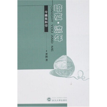 暗夜 流年:今晚我和你 亚新 武汉大学出版社
