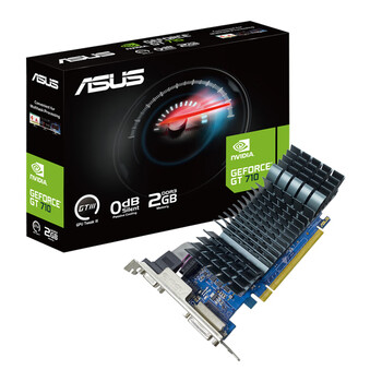 华硕（ASUS） GT710-SL-2GD3-BRK-EVO 家用办公电脑半高显卡 GT710-SL-2GD3-BRK-EVO【图片 价格 ...