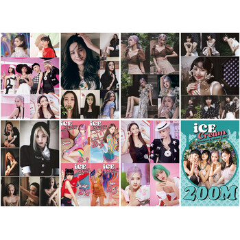 金智秀海报 全新写真JISOO周边墙贴墙纸壁纸高清挂画一套8张 集体E款 其他产品