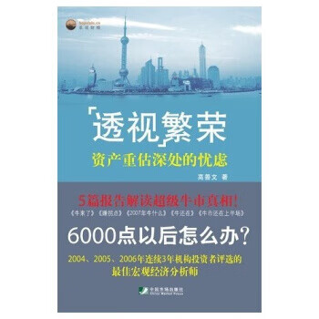 透视繁荣:资产重估深处的忧虑 高善文 中国市场出版社