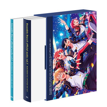 【】偶像梦幻祭画集vol.3+偶像梦幻祭2 vol.1套装2本 官方设定资料集 あんさんぶるス