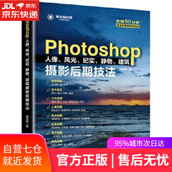 【正版图书】Photoshop人像、风光、纪实、静物、建筑摄影后期技法 郑志强 北京大学出版社