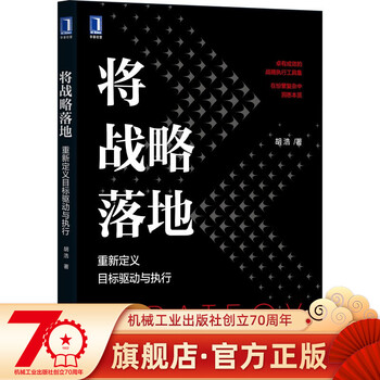 官网正版 将战略落地 重新定义目标驱动与执行 胡浩 目标管理体系 循环系统  项目化管控 实战方法 知识工具