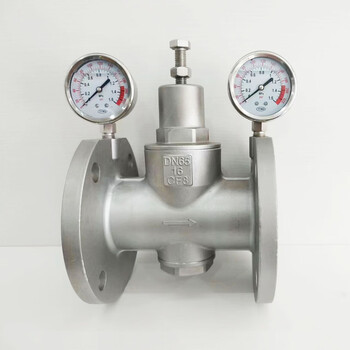 【创思艺304-DN15-4分带防震压力表】创思艺304工程用自来水减压阀支管可调式法兰调压阀Y41X-16P 1寸1.2寸 304-DN20-6分不带表 【行情 报价 价格 评测】-京东