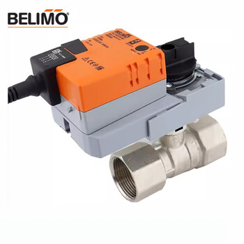 搏力谋BELIMO搏力谋电动调节比例开关球阀执行器LR/NR230A/SR24A-SR-S-5 DN50两通球阀+NR24A-SR【图片 价格 ...