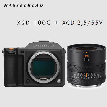 哈苏（HASSELBLAD）X2D 100C 中画幅无反数码相机 1 亿像素国际版 X2D 100C+XCD 2,5/55V镜头【图片 价格 品牌 报价】-京东