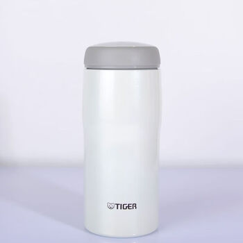 虎牌（TIGER）原装保温杯老虎头大容量食品级不锈钢男女款学生定 珍珠白360ML【图片 价格 品牌 报价】-京东