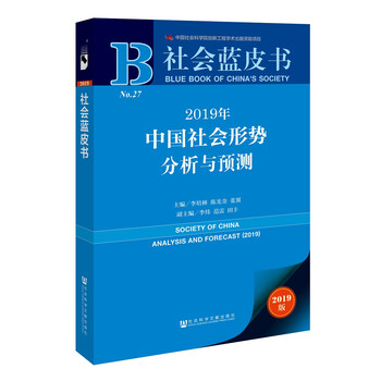 社会蓝皮书：2019年中国社会形势分析与预测