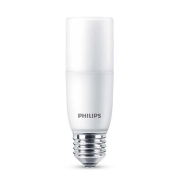 【飞利浦恒亮型LED小柱灯 9.5W E27 6500K】飞利浦（PHILIPS）E27螺口节能灯恒亮型led小柱灯吊灯台灯柜台灯LED灯泡柱 ...