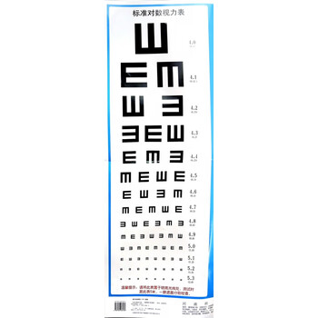 标准对数视力表