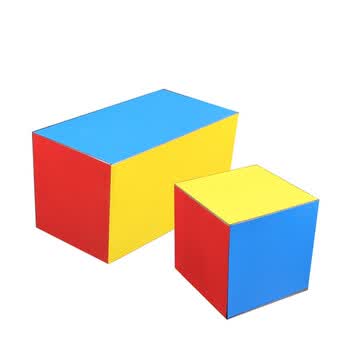 磁性正方体长方体可拆卸立体几何模型小学五年级数学教具一套2个