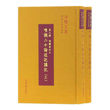 唯识二十论述记讲记（全二册）(智敏上师著述集)
