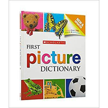 英文原版Scholastic First Picture Dictionary 学乐儿童图画字典