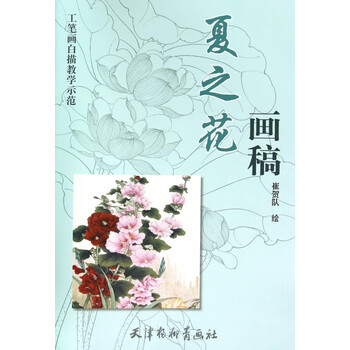 夏之花画稿(工笔画白描教学示范)