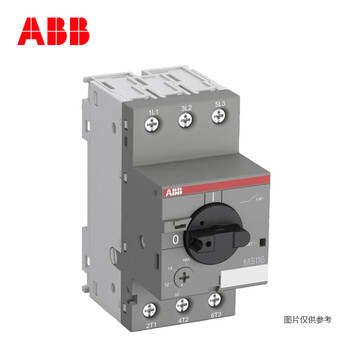 【ABBMS116-6.3 (82300867)】ABB电动机保护断路器 10140952 4-6.3A 旋钮控制 MS116-6.3 (82300867),A【行情 报价 价格 评测】-京东